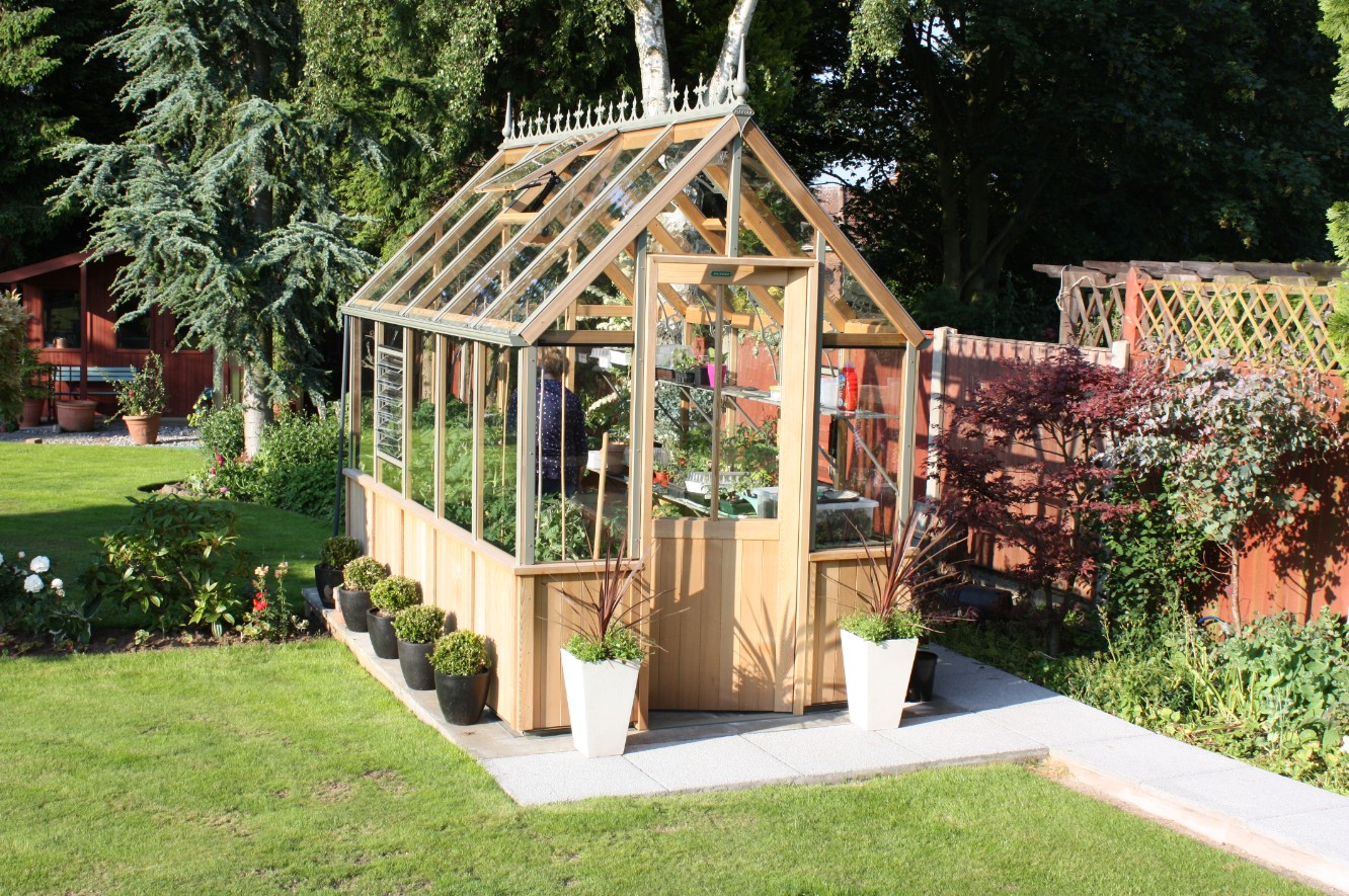 The Perfect Base For A Greenhouse