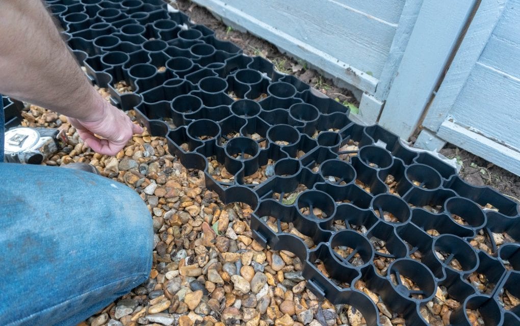 Plastic Shed Base Installation By Renovation Bay-Bee