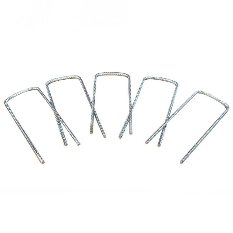 6mm Diameter U Pins 100pk | 180mm Long Fixings
