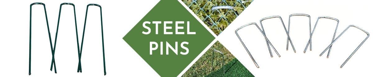 Steel Pins | Ground Reinforcement Grid & Mesh Anchors