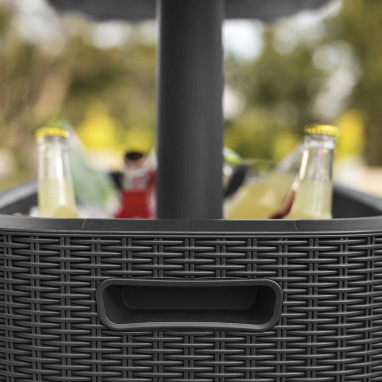 Keter Bevy Bar | Garden Bar Table With An Ice Bucket