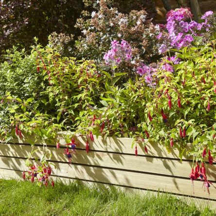 8" Ledbury Slat Edging (Pack of 4) | The Garden Range